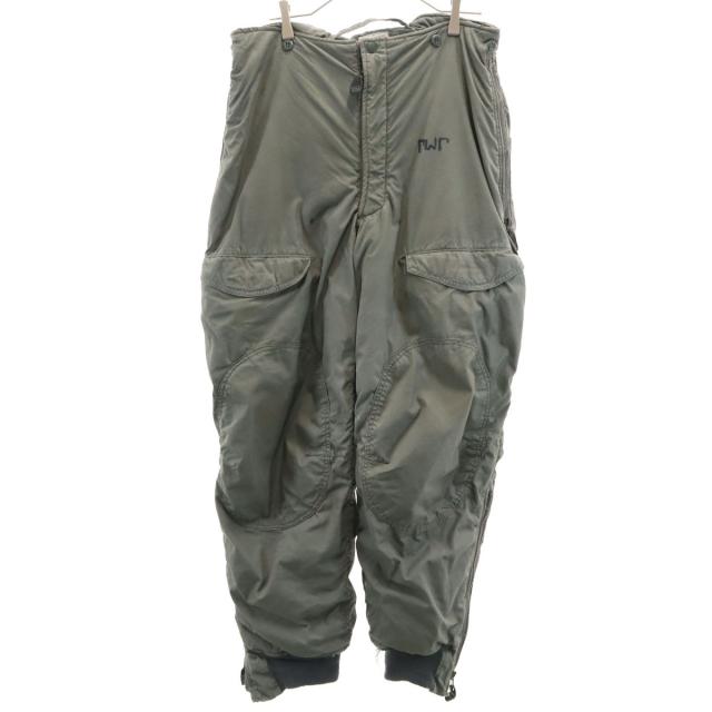 US AIR FORCE アメリカ空軍 80s F-1B DLA ヴィンテージ フライト パンツ 32 グレー メンズ