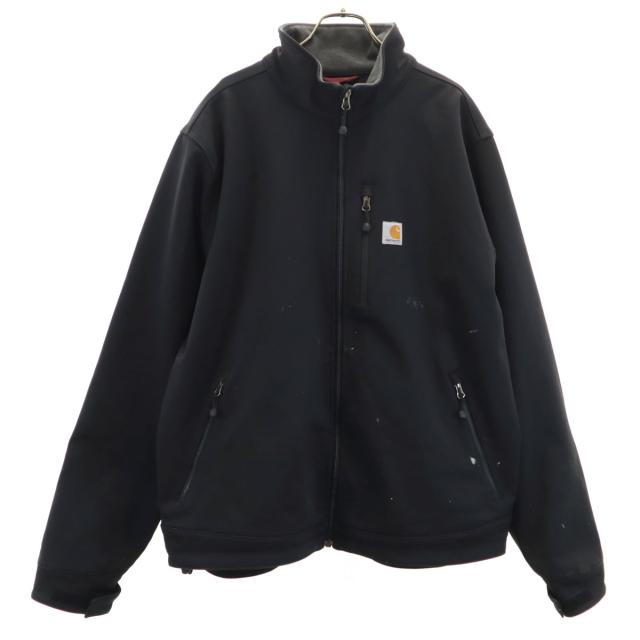 Carhartt カーハート クローリー ジャケット XL ブラック 裏フリース メンズ