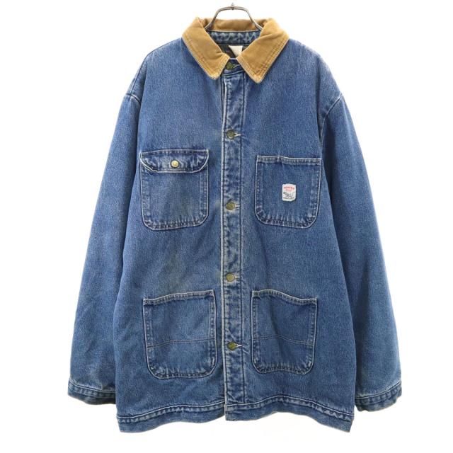 POINTER ポインター USA製 カバーオール L ブルー系 メンズ