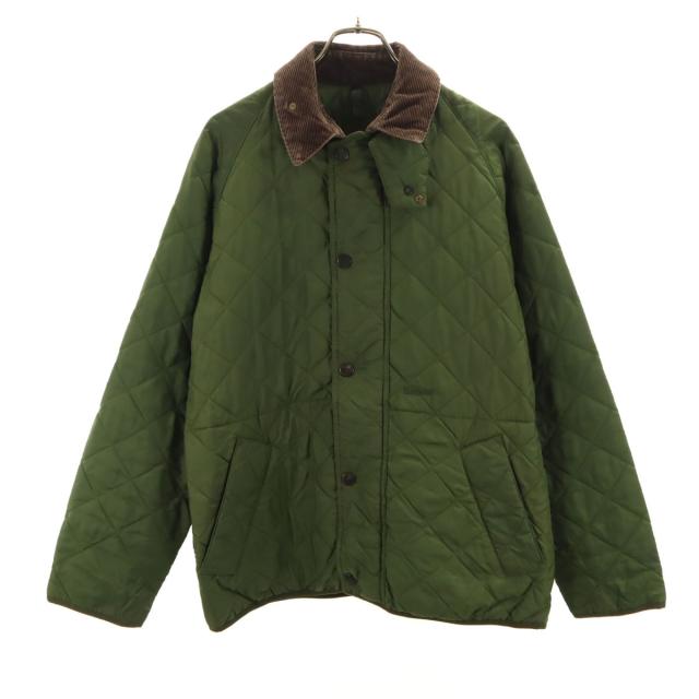 Barbour バブアー キルティングジャケット M カーキ メンズ