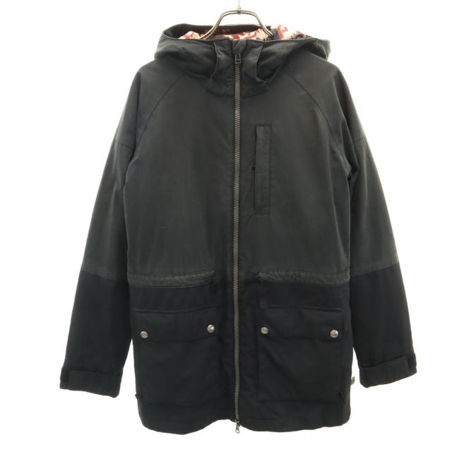BURTON バートン スノーボード 中綿ジャケット XS チャコールブラック スキー メンズ