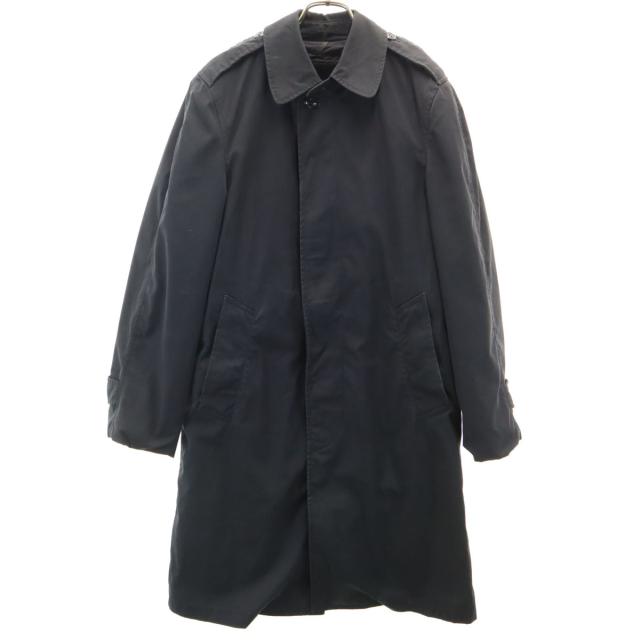 US NAVY アメリカ海軍 80s ヴィンテージ DLA オールウェザーコート ミリタリーコート 32 ブラック系 ライナー メンズ