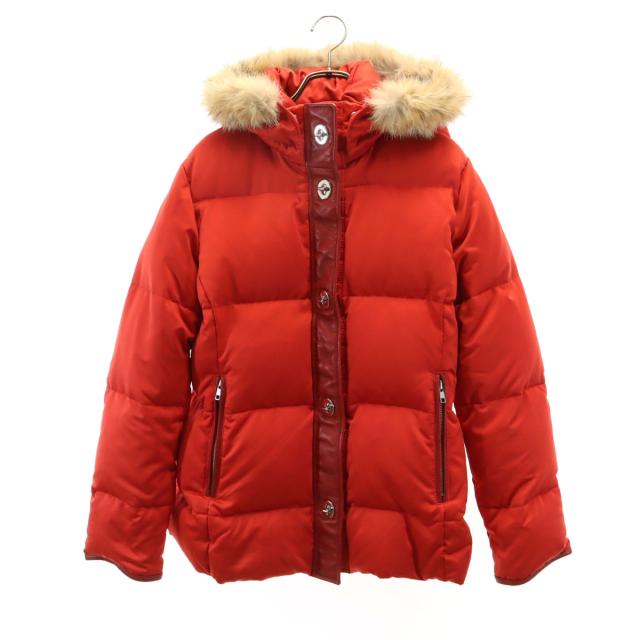 COACH コーチ ダウンジャケット M レッド系 レディース