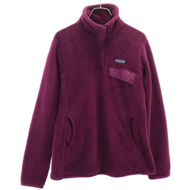 patagonia パタゴニア リツールスナップT フリースジャケット M パープル 25442FA16 アウトドア レディース