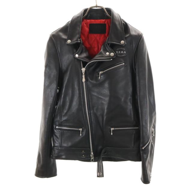 JACKROSE VINTAGE ジャックローズ ヴィンテージ COLLARS カラーズ コラボ 武装戦線 T.F.O.A 牛革 ダブルライダースジャケット メンズ