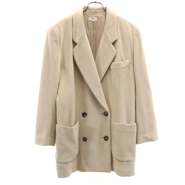 FOXEY フォクシー 日本製 カシミヤブレンド ジャケット F ベージュ レディース