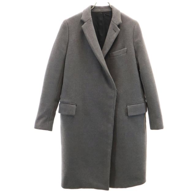 THE RERACS ザリラクス 日本製 チェスターコート 36 グレー レディース