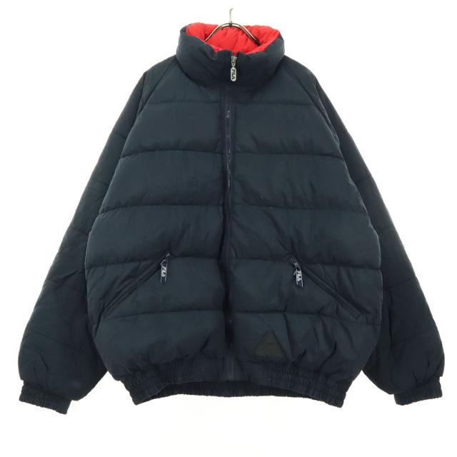 FILA フィラ 90s オールド 長袖 ダウンジャケット L ブラック系 メンズ