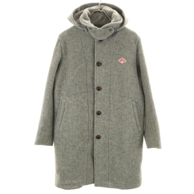 Danton ダントン ウールモッサ ロングコート 38 グレー レディース