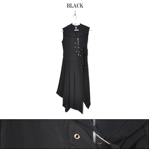 送料無料 ゴスロリ ワンピース ヴァンパイア プリンス アシンメトリー