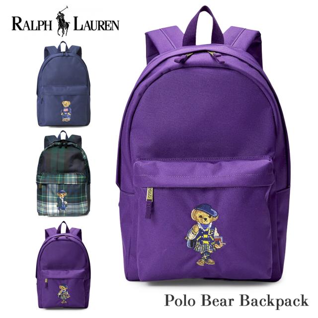 【2025年 新作入荷】ポロ ラルフローレン ポロベア リュック レディース メンズ 男女兼用 9AR149 POLO RALPH LAUREN ラルフ バッグ 大容量 バックパック Polo ベア テディベア くま リュックサック デイパック 旅行 通学 通勤 プレゼント ギフト クリスマス