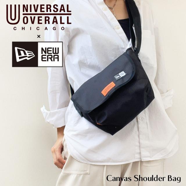 NEW ERA ニューエラ × UNIVERSALOVERALL ユニバーサルオーバーオール ショルダーバッグ DS1964 NEW ERA ボディバッグ バッグ カジュアル メッセンジャー プレゼント