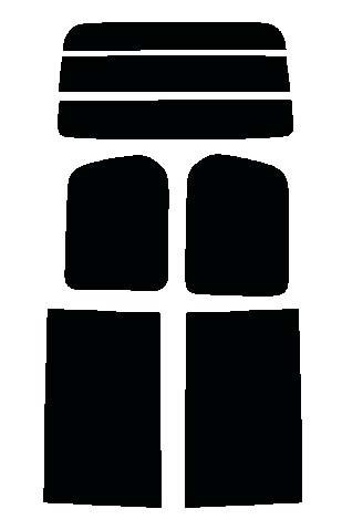 セレナ C25・NC25・CNC25・CC25 カット済みカーフィルム ハードコート リヤーセット 紫外線対策 日よけの通販はau PAY ...