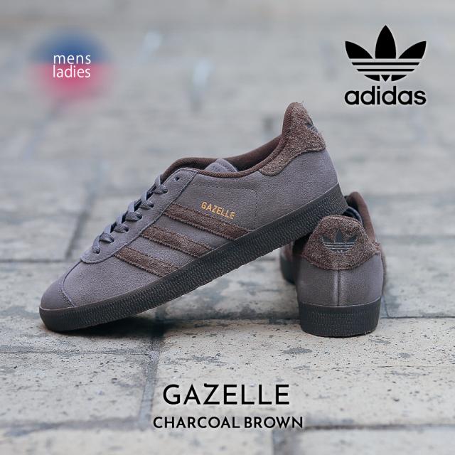 adidas アディダス ガゼル スニーカー GAZELLE ”CHARCOAL BROWN