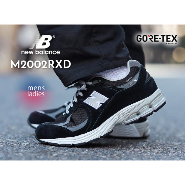 NEW BALANCE M2002RXD GORE-TEX BLACK GRAY ニューバランス ゴアテックス スニーカー ( 黒 ブラック 1906 メンズ レディース ウィメンズ )