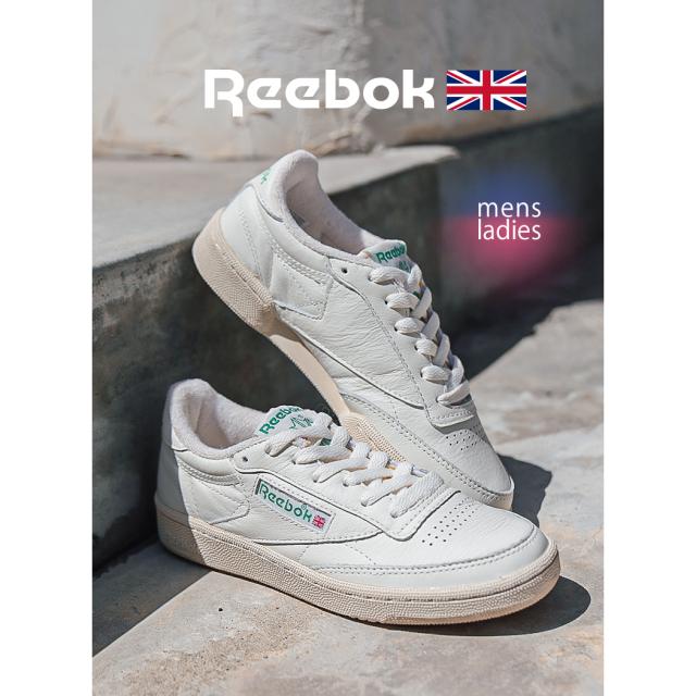 REEBOK CLUB C 85 VINTAGE TOP-CHALK リーボック クラブシー ヴィンテージ レザー スニーカー ( 白 ホワイト 国内正規品 メンズ 100000317 )