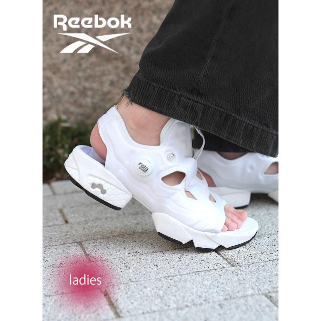 REEBOK INSTAPUMP FURY SANDAL ZIP WHITE リーボック インスタ ポンプフューリー サンダル スライド ( 白 レディース ウィメンズ 100202020 )