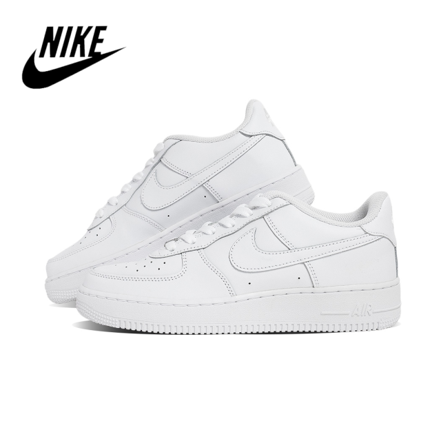 NIKE AIR FORCE 1 LE GS TRIPLE WHITE ナイキ エアフォース スニーカー ( 白 ホワイト レディース ウィメンズ DH2920-111 )