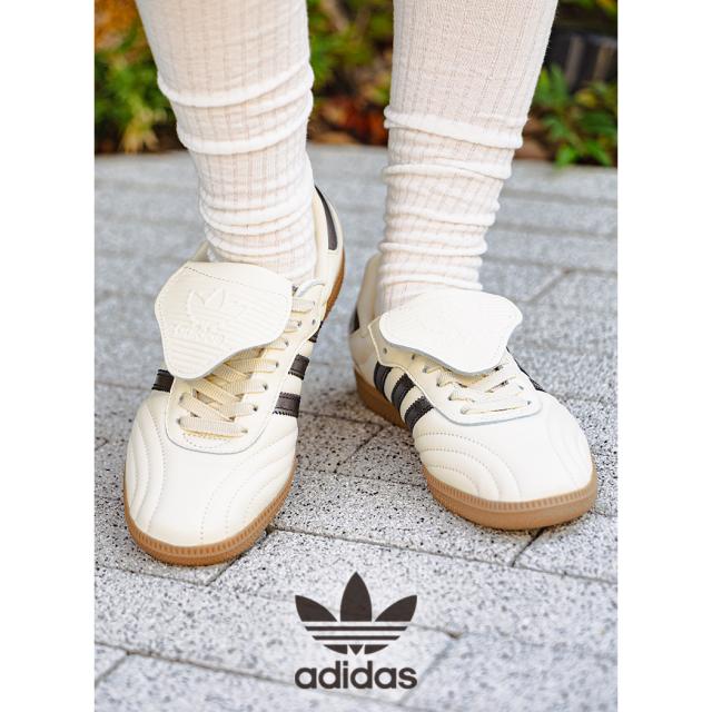 adidas アディダス サンバ スニーカー SAMBA LT W CREAM WHITE/CORE BLACK/GUM ( クリーム ガムソール メンズ レディース ウィメンズ JP6143 )