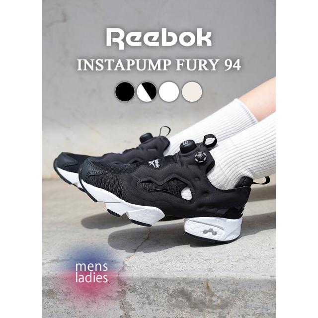 Reebok リーボック インスタ ポンプフューリー スニーカー INSTAPUMP FURY 94 BLACK WHITE ( 黒 ブラック 国内正規品 メンズ レディース 100211657 )