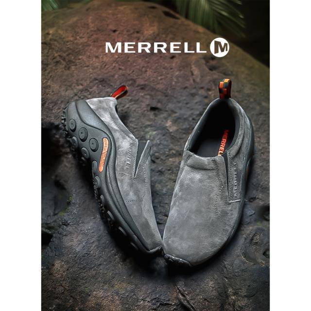 MERRELL JUNGLE MOC PEWTER メレル ジャングルモック シューズ スニーカー ( グレー 灰色 スエード レディース ウィメンズ 国内正規品 J60806 )