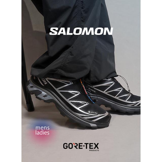 SALOMON XT-6 GTX BLACK サロモン スニーカー ( 黒 ブラック XT-4 ゴアテックス GORE-TEX シューズ 靴 メンズ レディース ウィメンズ L47450600 )