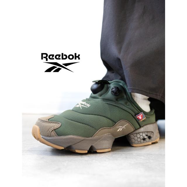 REEBOK リーボック インスタ ポンプ フューリー ミュール サンダル INSTAPUMP FURY MULE GREEN ( グリーン 緑 メンズ レディース ウィメンズ 100230817 )