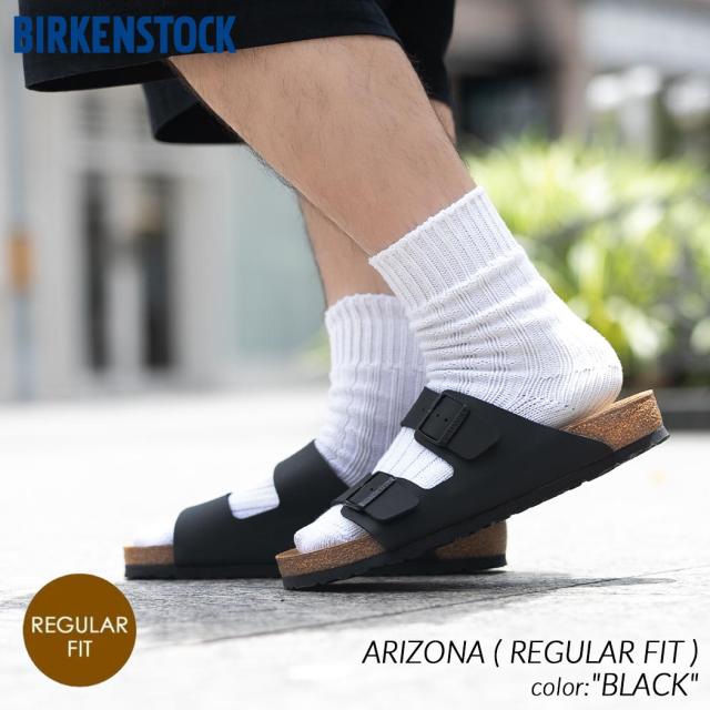 BIRKENSTOCK ARIZONA ( REGULAR FIT ) BLACK ビルケンシュトック アリゾナ サンダル ( メンズ レディース 黒 ブラック SANDAL ビルコフロー 0051791 )