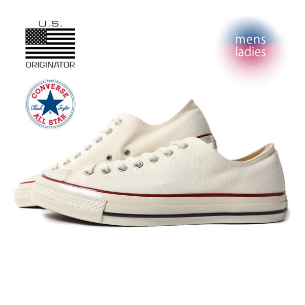 CONVERSE コンバース オールスター スニーカー ALL STAR US OX WHITE TRICOLOR ( CT70 白 ホワイト メンズ レディース ウィメンズ 31308200 )