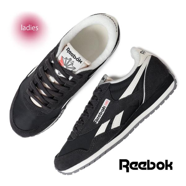 Reebok リーボック クラシック スニーカー CLASSIC AZ BLACK WHITE ( 国内正規品 黒 ブラック 白 ホワイト スエード メッシュ 100208831 )