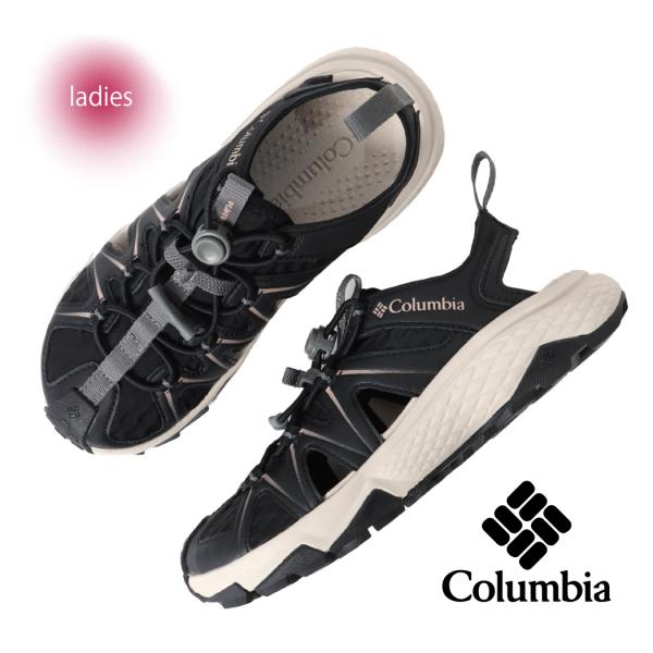 Columbia コロンビア ウィメンズ ピークフリーク シャンダル W PEAKFREAK RUSHSHANDAL BLACK ( 黒 レディース サンダル SANDAL BL0341-010 )