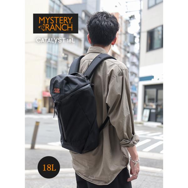 MYSTERY RANCH ミステリーランチ カタリスト バックパック CATALYST 18L BLACK ( 黒 ブラック バッグ BAG リュック 鞄 112899-001 )