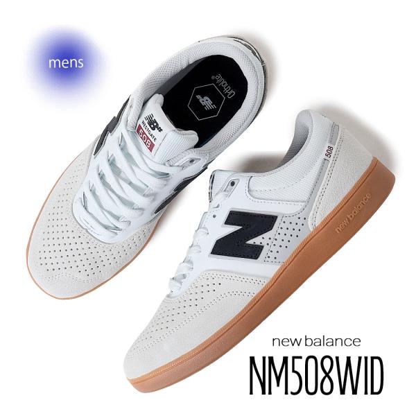 NEW BALANCE ニューバランス ヌメリック 508 スニーカー NM508WID WHITE/GUM ( ホワイト 白 ガムソール SKATE スケート メンズ )