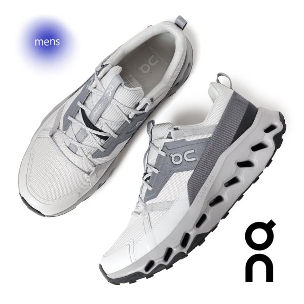 On オン クラウドホライズン スニーカー CLOUDHORIZON WOLF/ALLOY ( ホワイト 白 グレー メンズ ランニングシューズ ハイキングシューズ 3ME10033290 )