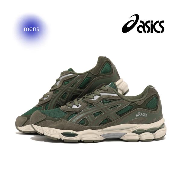 asics アシックス GEL-NYC ゲルニューヨーク スニーカー GROVE/OLIVE CANVAS ( オリーブ 緑 メンズ ランニングシューズ 1203A739-300 )