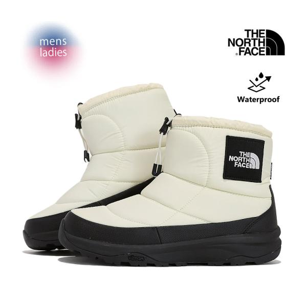 THE NORTH FACE ザ ノースフェイス ヌプシ ブーツ ブーティ ウォータープルーフ ショート Nuptse Bootie WP Logo Short WHITE NF52280GS
