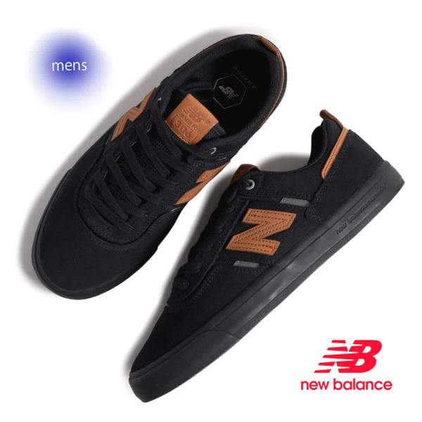 海外限定 NEW BALANCE ニューバランス ヌメリック 306 スニーカー NM306BON BLACK/BROWN ( 日本未発売 ブラウン ブラック 黒 メンズ スケートシューズ )