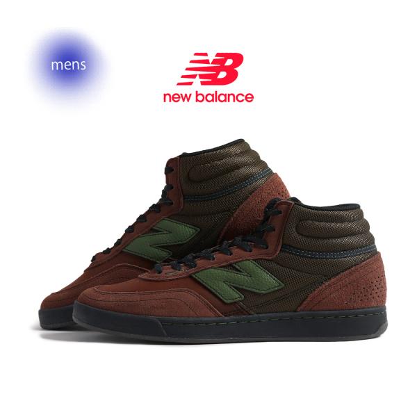 海外限定 NEW BALANCE ニューバランス ヌメリック 440 V2 スニーカー NM440HY2 RICH OAK BLACK 日本未発売 ブラウン ブラック 黒 メンズ スケートシューズ