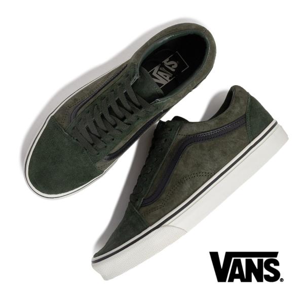 VANS ヴァンズ バンズ OLD SKOOL スエード オールドスクール スニーカー GREEN/MULT ( オリーブ 緑 グリーン メンズ レディース VN000D9YBGK )