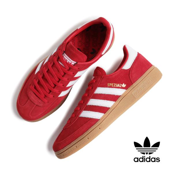 adidas アディダス HANDBALL SPEZIAL W ハンドボール スペツィアル スニーカー BETTER SCARLET ( レッド 赤 レディース ウィメンズ KJ3806 )