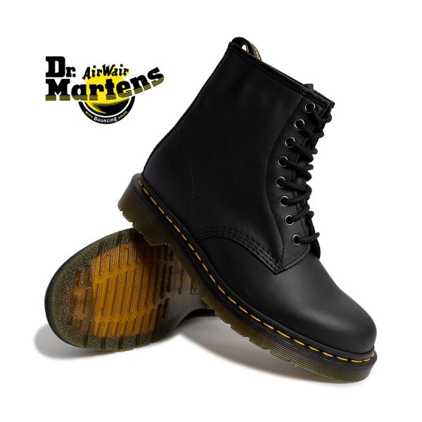 Dr.Martens ドクターマーチン 1460 NAPPA 8 EYE BOOTS ナッパ 8ホール ブーツ レースアップ BLACK ( ブラック レザーブーツ 革靴 R11822002 )