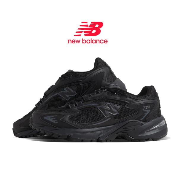 NEW BALANCE ニューバランス 725 スニーカー ML725CB BLACK ( NB ブラック 黒 レディース ウィメンズ 373 327 997 576 530 996 )