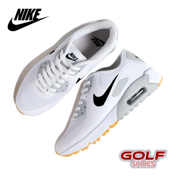NIKE ナイキ AIR MAX 90 GOLF WHITE エア マックス 90 ゴルフ スニーカー ( ホワイト 白 メンズ レディース ウィメンズ HV9305-102 )