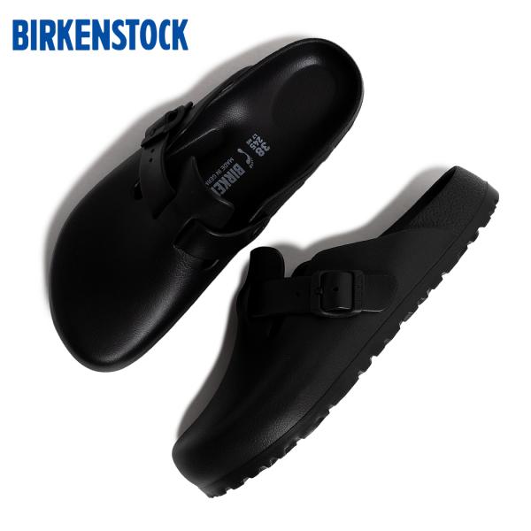 BIRKENSTOCK ビルケンシュトック BOSTON ボストン サンダル NARROW FIT BLACK ( ブラック 黒 レディース メンズ ナロー幅 127103 )