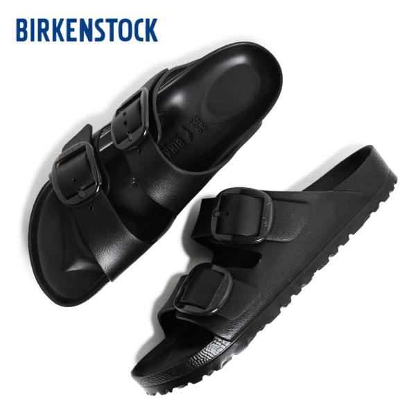BIRKENSTOCK ビルケンシュトック ARIZONA アリゾナ ビックバックル サンダル BIG BUCK EVA NARROW FIT BLACK ブラック 黒 レディース 1029641