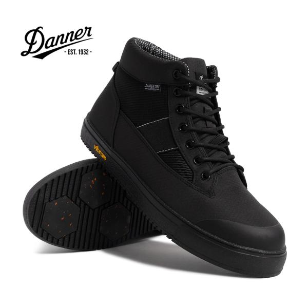 Danner ダナー グレイシア ブーツ GLACIER BLACK ( ブラック 黒 ウィンタースニーカー VIBRAM 防水 レザーブーツ アウトドア メンズ D125500BLK )