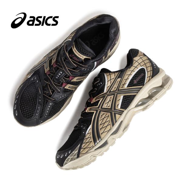 asics アシックス GEL-NIMBUS 10.1 GTX ゲル ニンバス ゴアテックス スニーカー BLACK/PEPPER ゴールド ブラック 黒 ランニングシューズ 1203A760-001