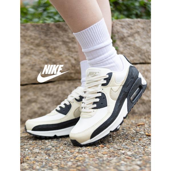 NIKE ナイキ エア マックス 90 スニーカー WMNS AIR MAX 90 WHITE ( ホワイト 白 クロコ ワニ革 メンズ レディース IM3110-100 )