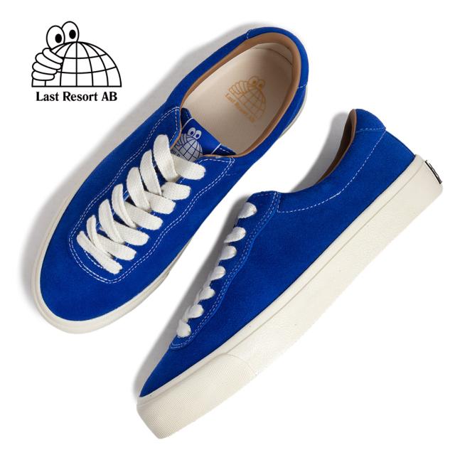 LAST RESORT AB ラストリゾート VM001 ロー スニーカー LO REFLEX BLUE/WHITE ( リフレックスブルー 青 レザースニーカー メンズ スケート VM001RBW )