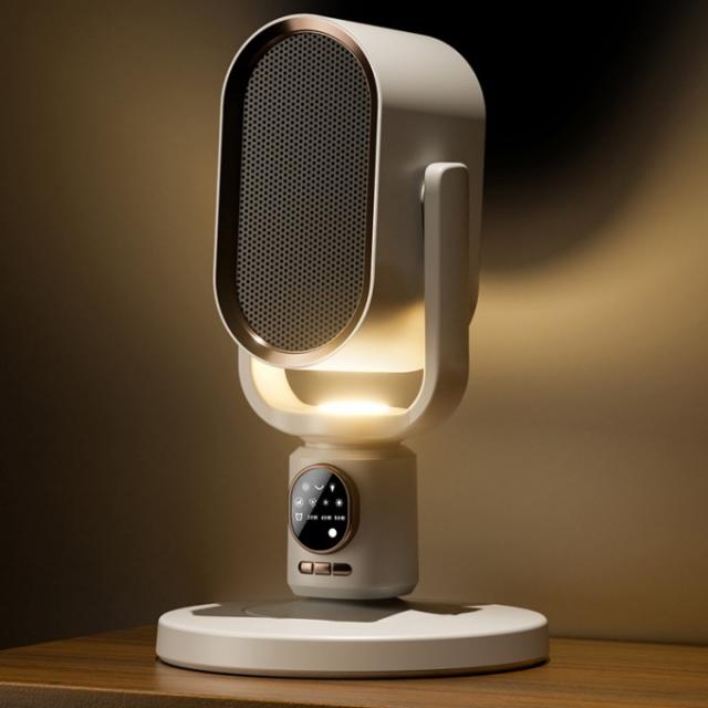 2025年革新型 セラミックヒーター 電気ファンヒーター 伸縮可能 2秒速暖 16畳部屋対応 1100W/1500W 3段階切替 タイマー 転倒OFF 上下左右首振り ナイトライト付 リモコン付 安全保護機能 防寒対策 暖房器具 静音 PSE認証